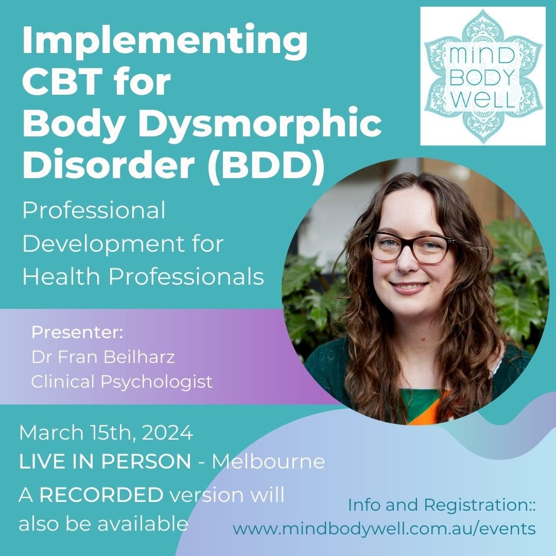 Implementing CBT for Body Dysmorphic Disorder (BDD)